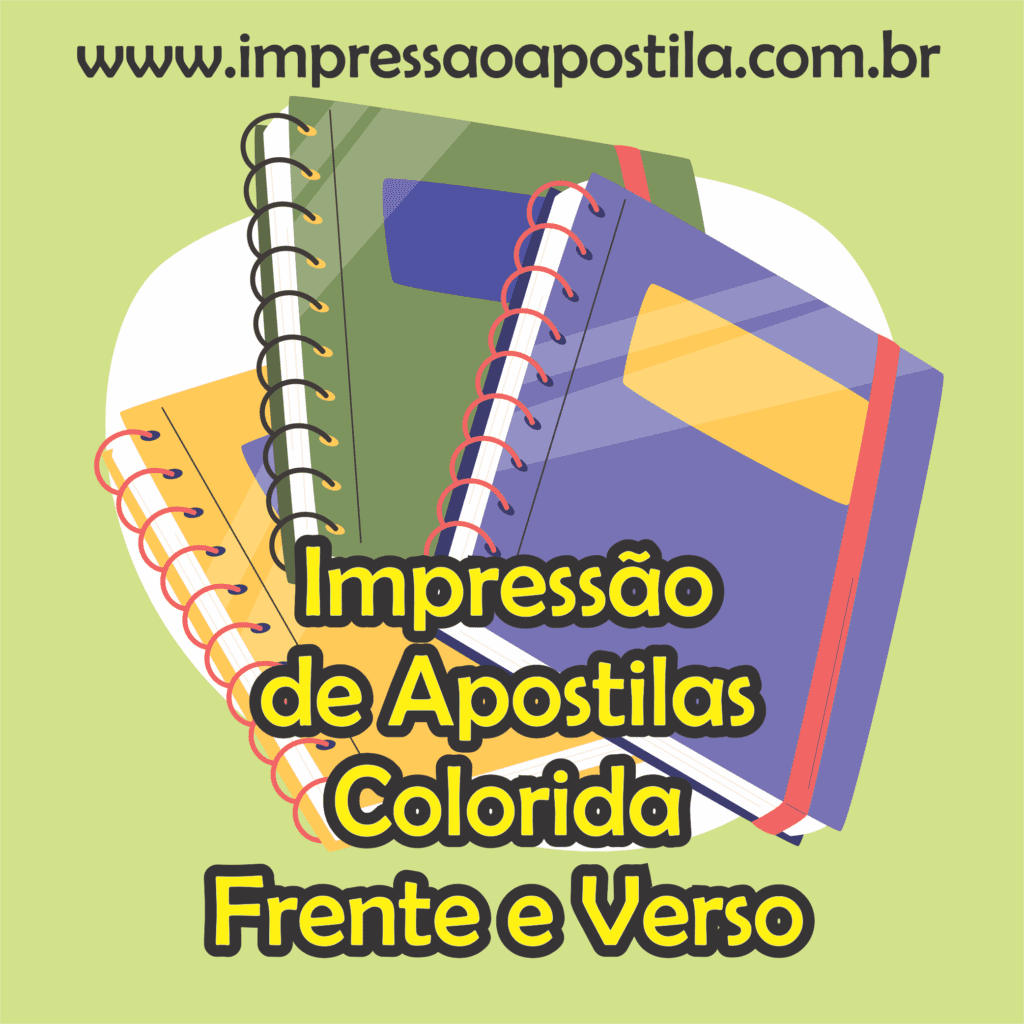 Loja - imprimir e encadernar apostila, Impressao de Apostilas Online ...